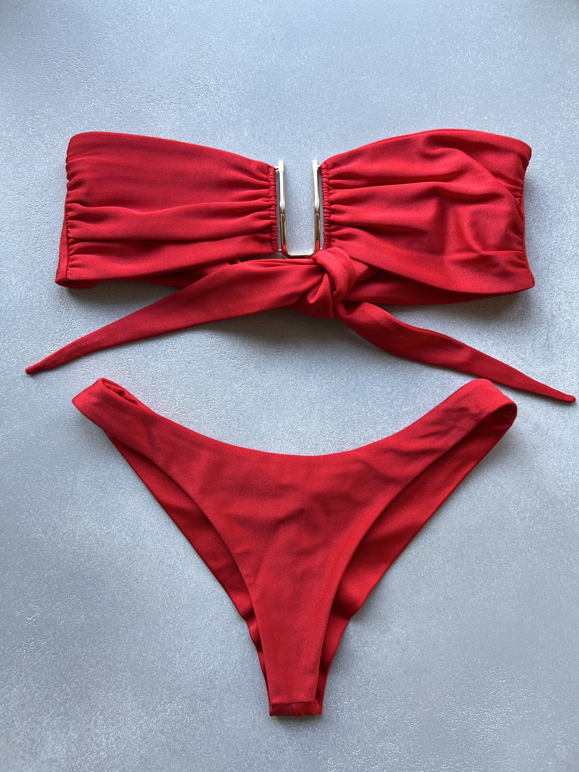 Купальник Capri Shiny Red – Emilie Musee