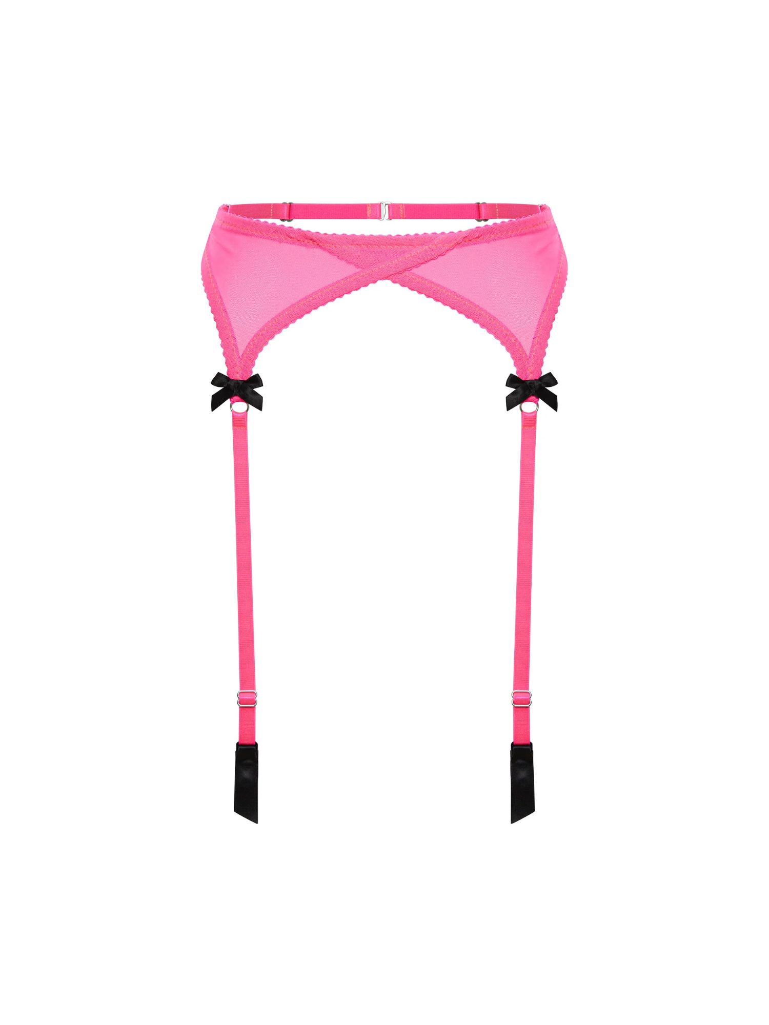 Пояс для чулок Bow Ameli Pink: купить в интернет-магазине Emilie Musee